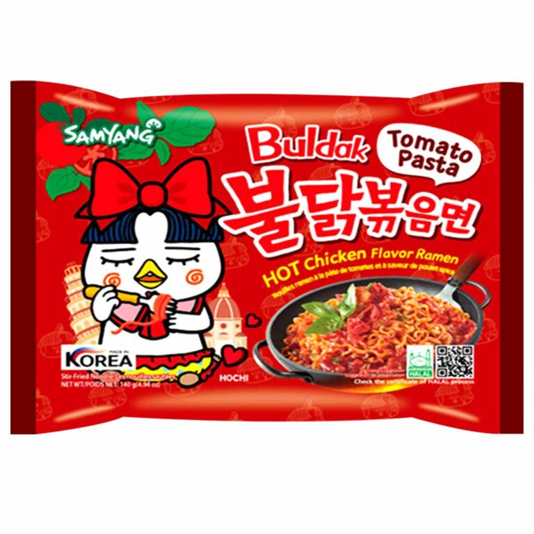 Samyang Buldak Tomato pasta | ComicsMX